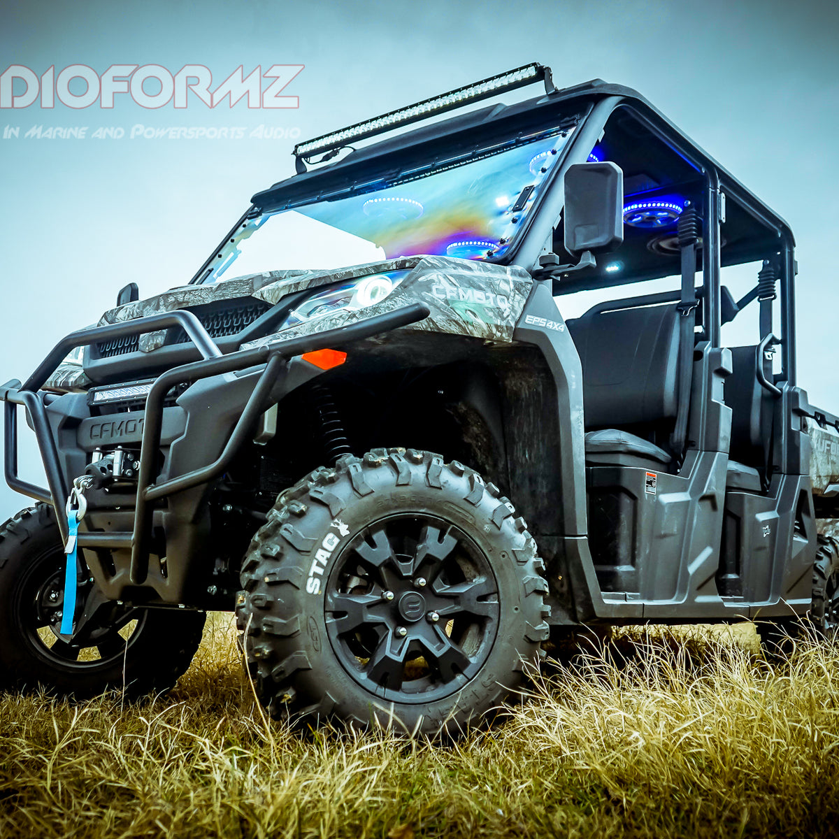 Upgrade Your Ride: AudioFormz's Stereo Tops for CF Moto Uforce 1000