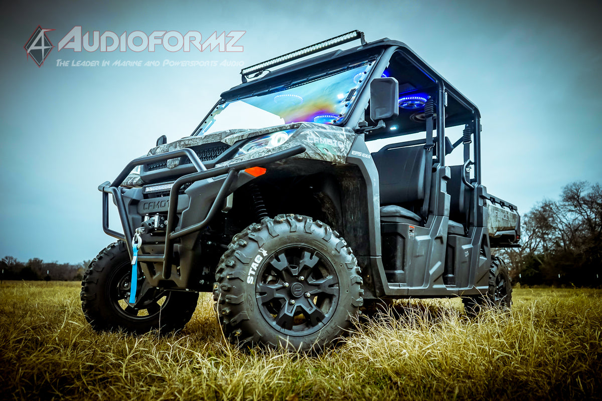 Upgrade Your Ride: AudioFormz's Stereo Tops for CF Moto Uforce 1000
