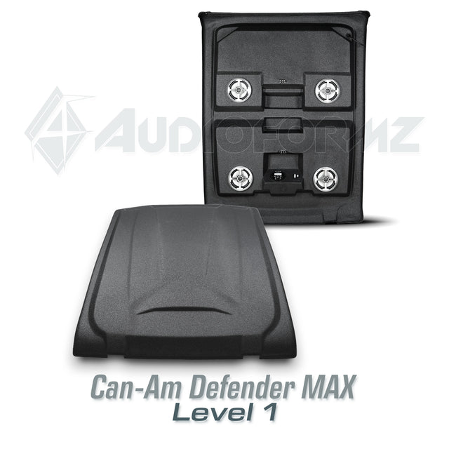 2016+ Can-Am Defender MAX Stereo Tops (4-Door) – AudioFormz