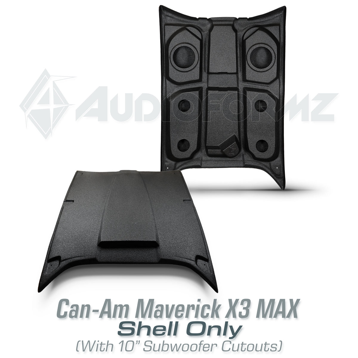 2017+ Can-Am Maverick X3 MAX Stereo Top SHELL ONLY (4-Seat) – AudioFormz