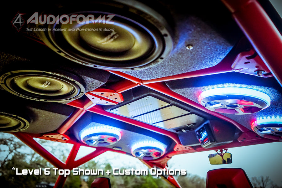 2017+ Can-Am Maverick X3 MAX Stereo Tops (4-Seat) – AudioFormz