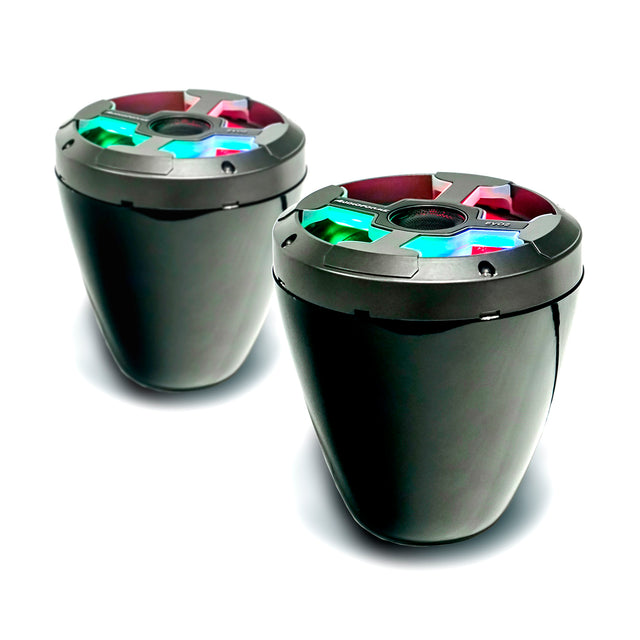 AudioFormz EVO2 6.5in 2-Way Component Marine IC LED Tower Speakers - P