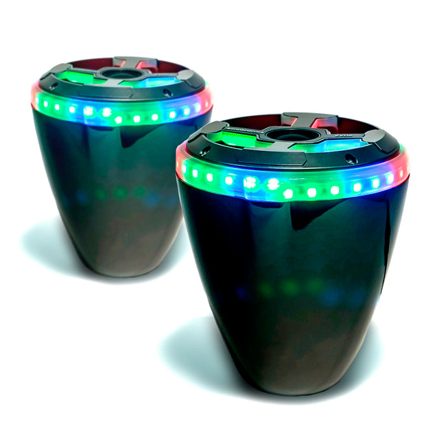 AudioFormz EVO2 6.5in 2-Way Component Marine IC LED Tower Speakers - P
