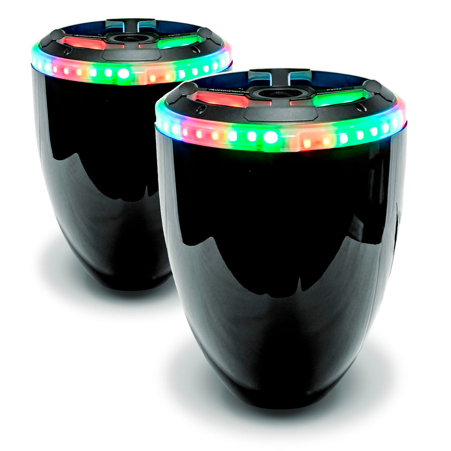 AudioFormz EVO2 8in 2-Way Component Marine IC LED Tower Speakers - Pai