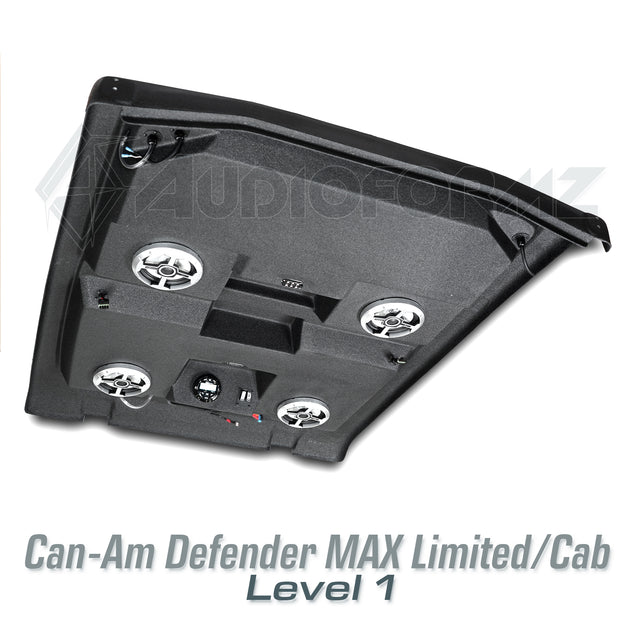 2016-2025 Can-Am Defender MAX HD7-HD10 Limited/Cab Stereo Tops (4-Door