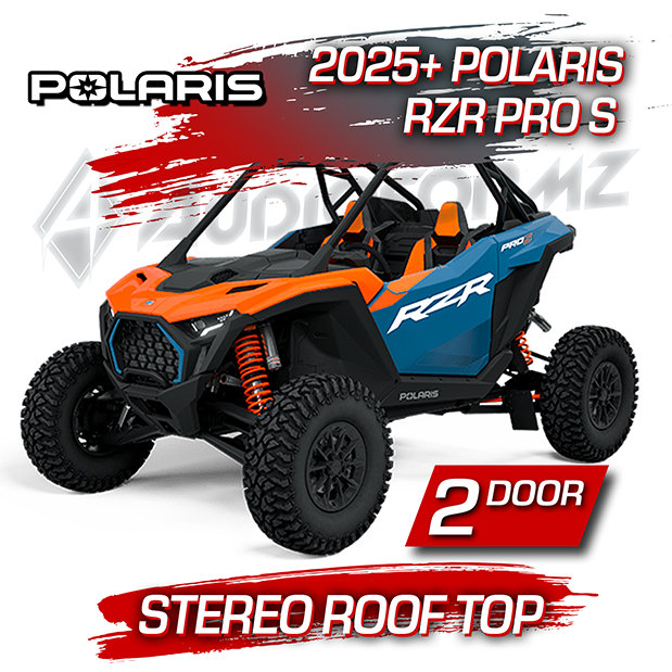 2025+ Polaris RZR Pro S Stereo Tops (2-Seat) – AudioFormz
