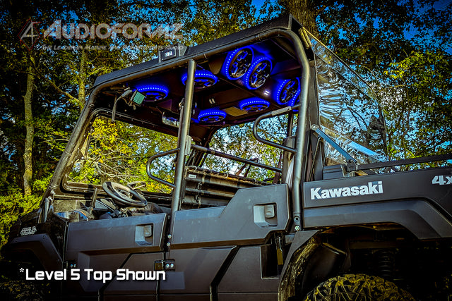 2015+ Kawasaki Mule Pro-FXT Stereo Tops (4-Door) – AudioFormz