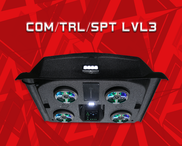2020+ Can-Am Commander / Maverick Sport/Trail Stereo Tops (2-Seat ...